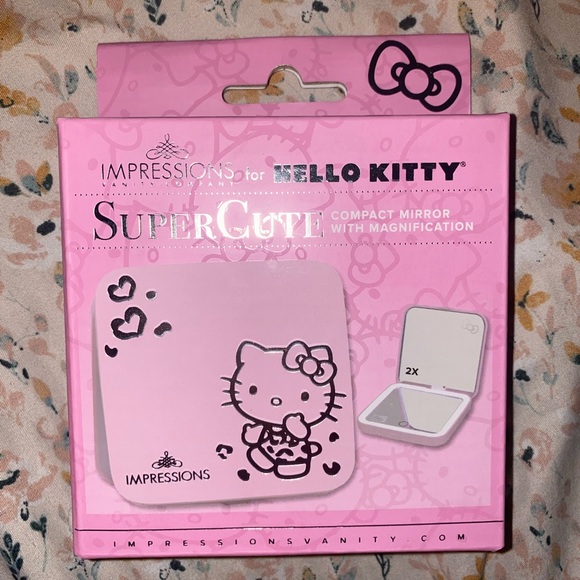 Hello Kitty | Other | Hello Kitty Impressions Compact Mirror | Poshmark